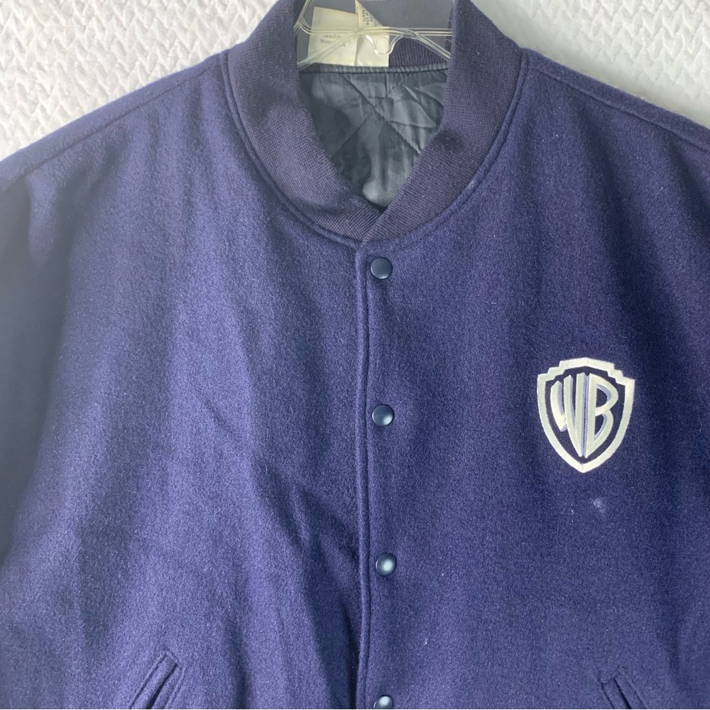 Vintage Warner Brothers Varsity Jacket Mens Xl Looney… - Gem